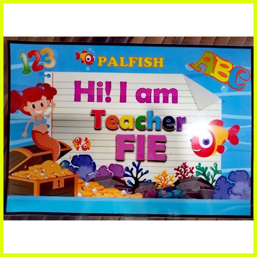 ☺ ↗ ESL Teaching Props - Teacher's Name Palfish/51talk/acadsoc/novakid ...