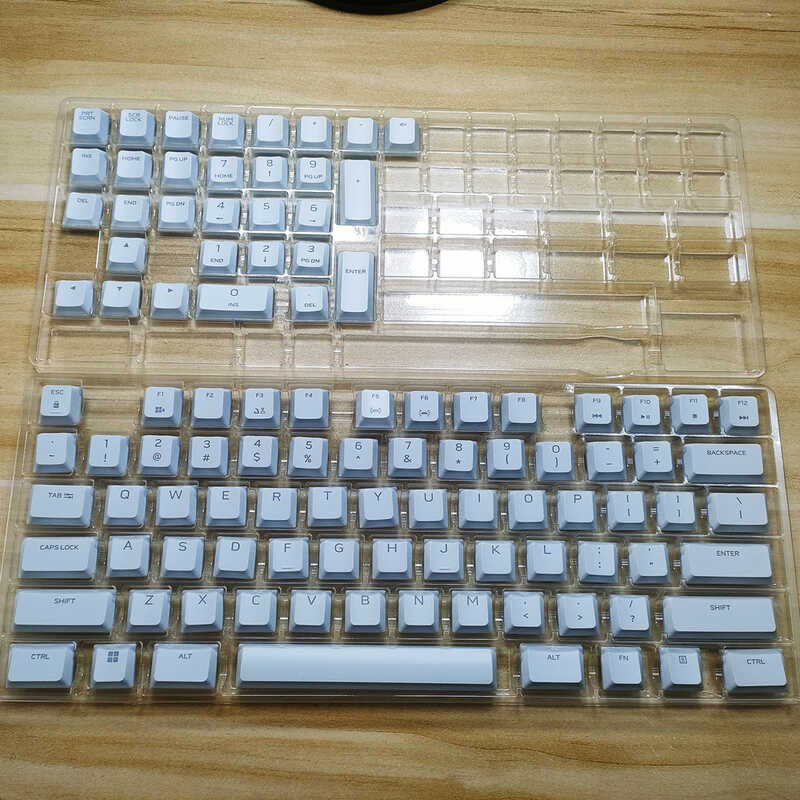 ALIENWARE Alien AW510K Mechanical Keyboard Original White Transparent ...