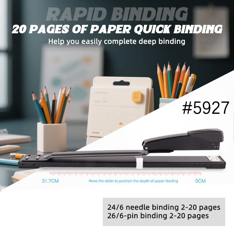 Long Arm Stapler 20 | 50 sheets binding capacity Metal Heavy Duty ...