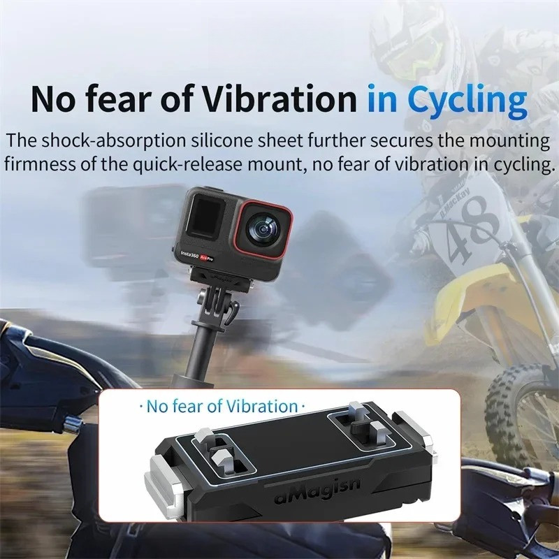 Magnetic Quick Release Base Stand for Insta360 X5/Ace Pro 2 Magnetic ...