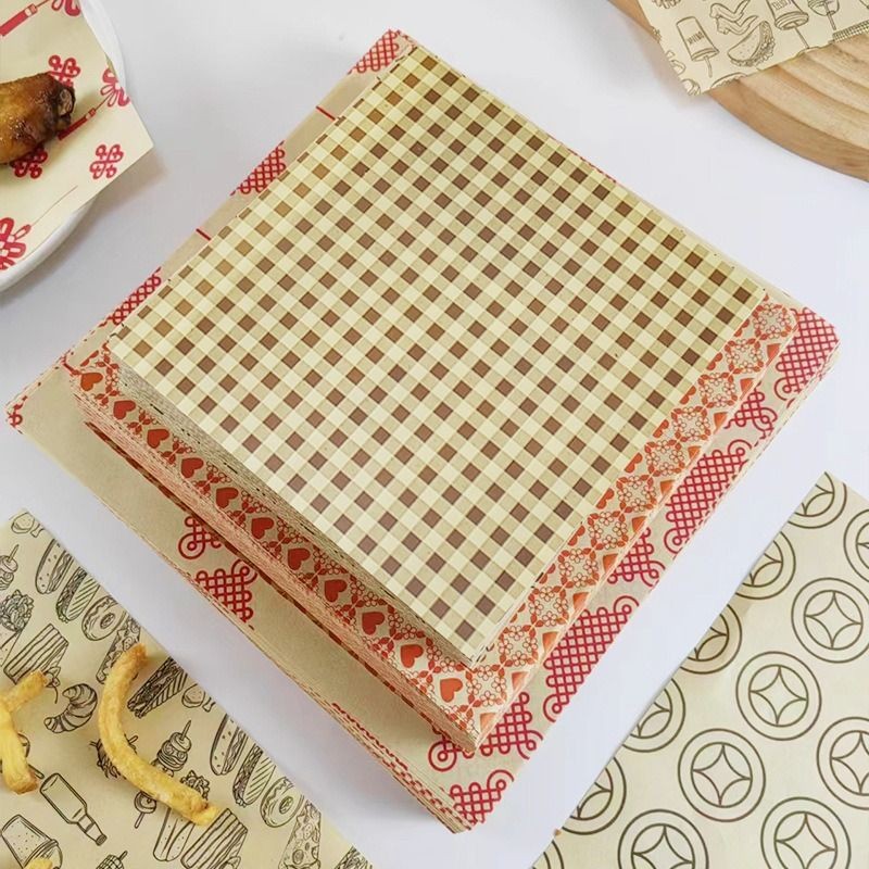 Hamburger Sandwich Wrapping Paper, Fried Oil-absorbing Paper, Snack ...