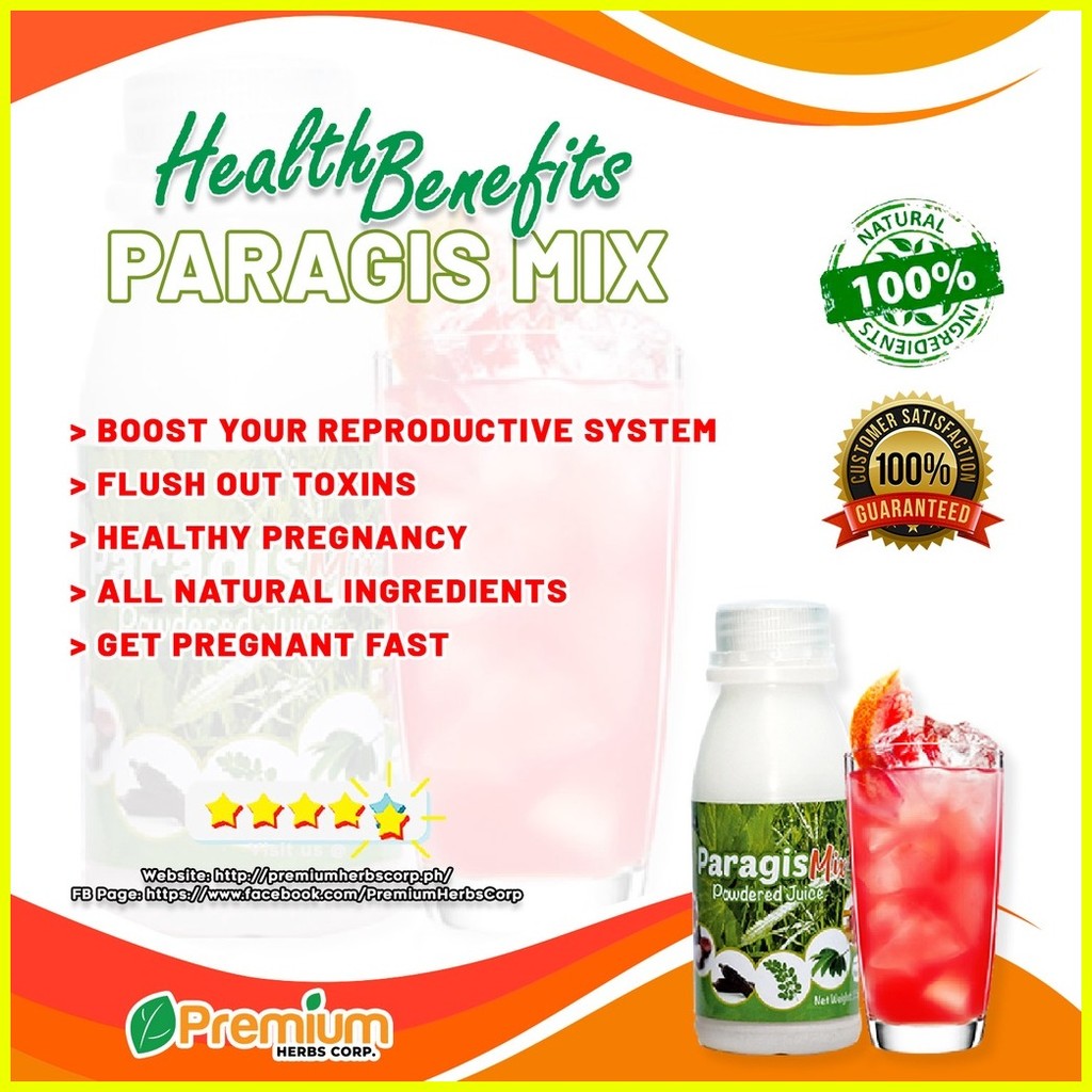 JAQ Paragis Mix Herbal Organic Healthy Juice Drink for PCOS, Irregular ...