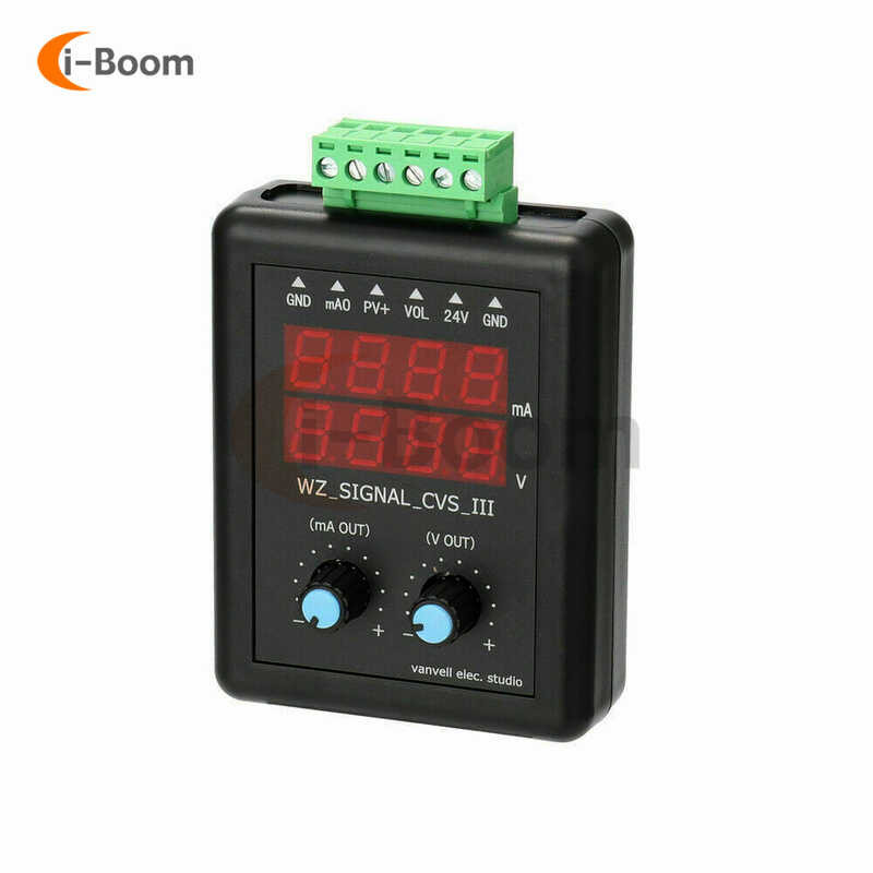 4-20Ma Digital 0-10V Signal Generator Current Voltage Transmitter ...