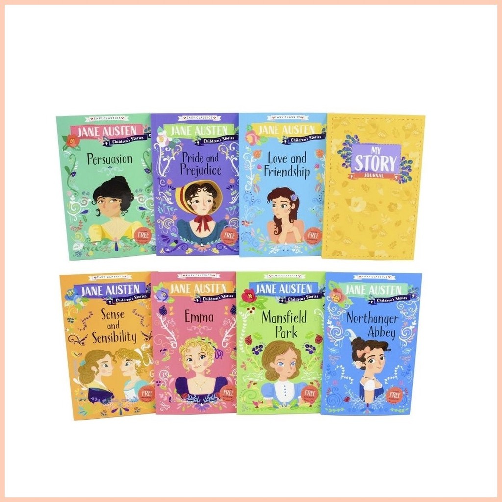 ♀ Jane Austen Easy Classics 8 Books Collection - Age 7-9 - Paperback (7 ...
