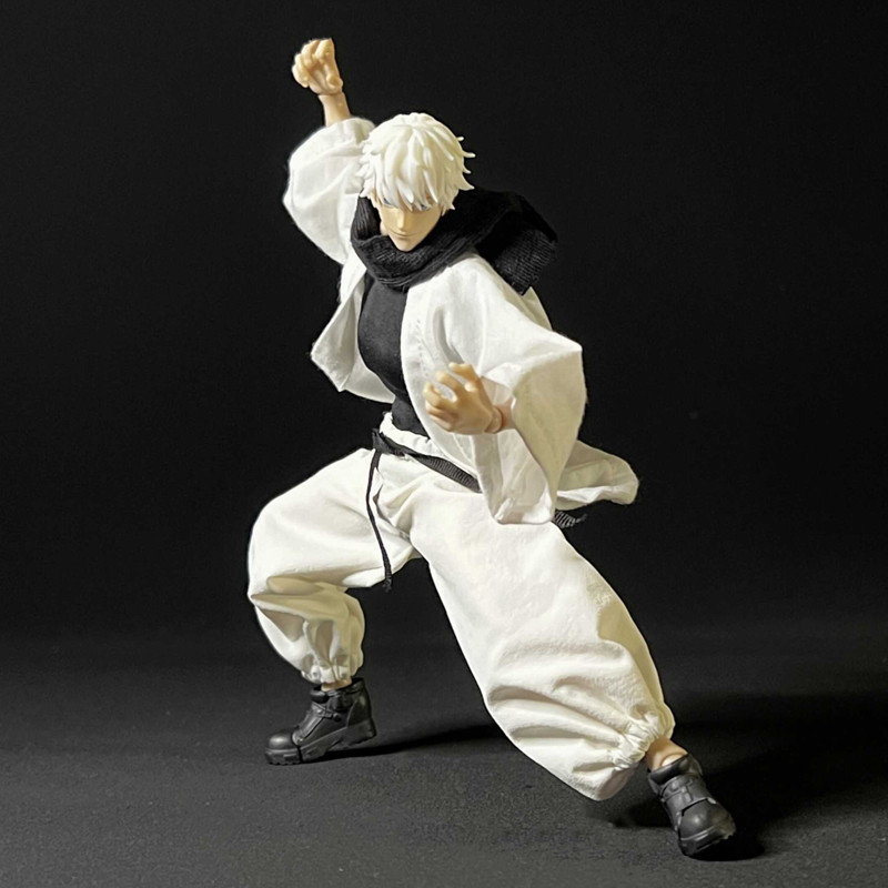 Romankey Soldier Clothes Gojo Go 1/12 Male Body Kimono Japanese Haori ...