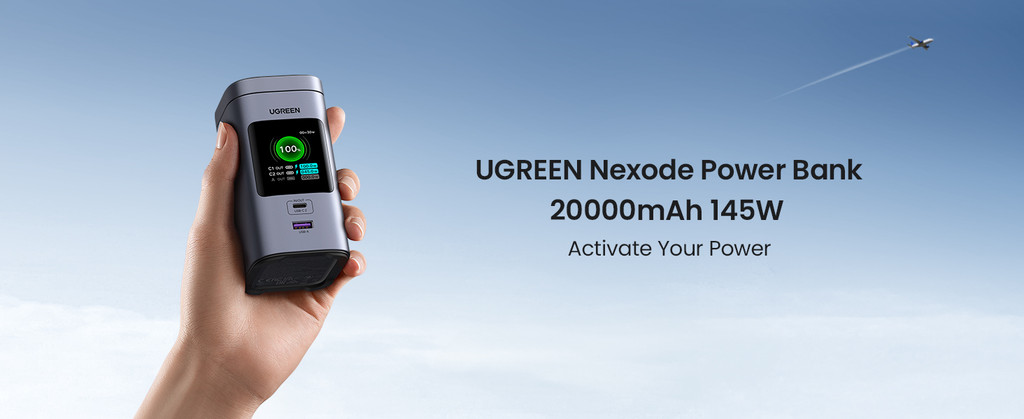 UGREEN 145W Max 20000mAh Qi2 15W Wireless Magnetic Wireless Power Bank ...
