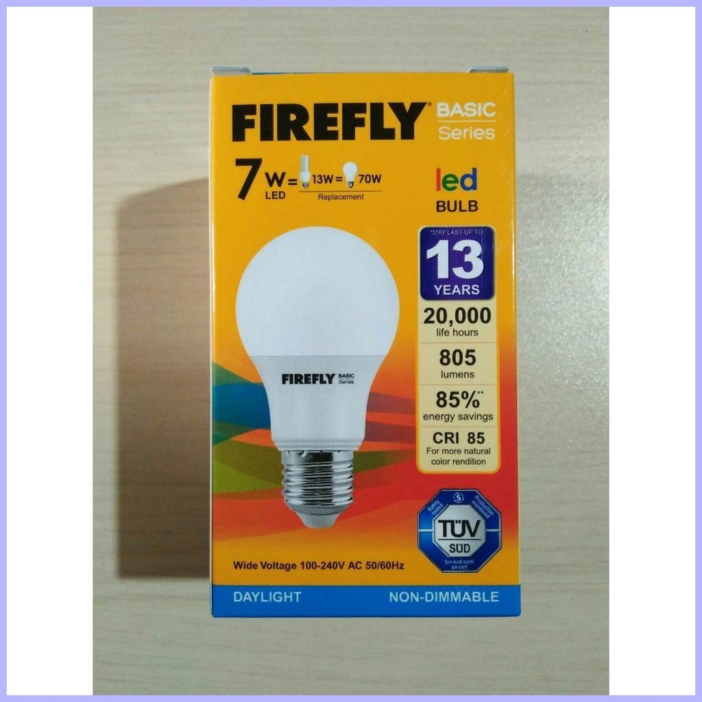 FIREFLY LED BULB - 100% energy saving (3watts up to 20 watts ...
