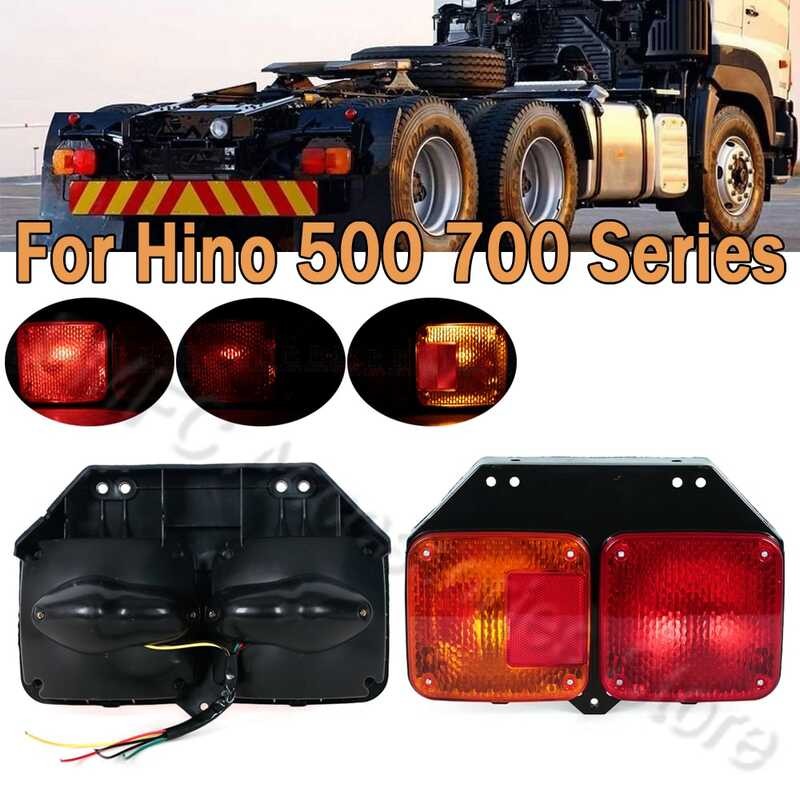 Tail Car Brake Light Taillamp Assembly For Hino Ranger Pro 500 700 ...