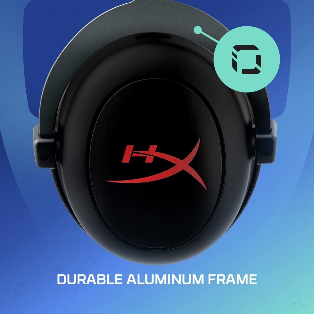 Hyper X Cloud II Core Wireless Gaming Headset - Upto 80Hrs / Memory ...
