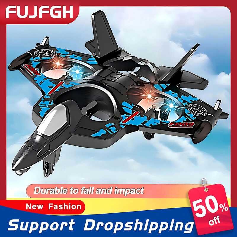2.4G ☆ RC Plane Mini Drone Flying EPP Foam Glider Electric Model ...