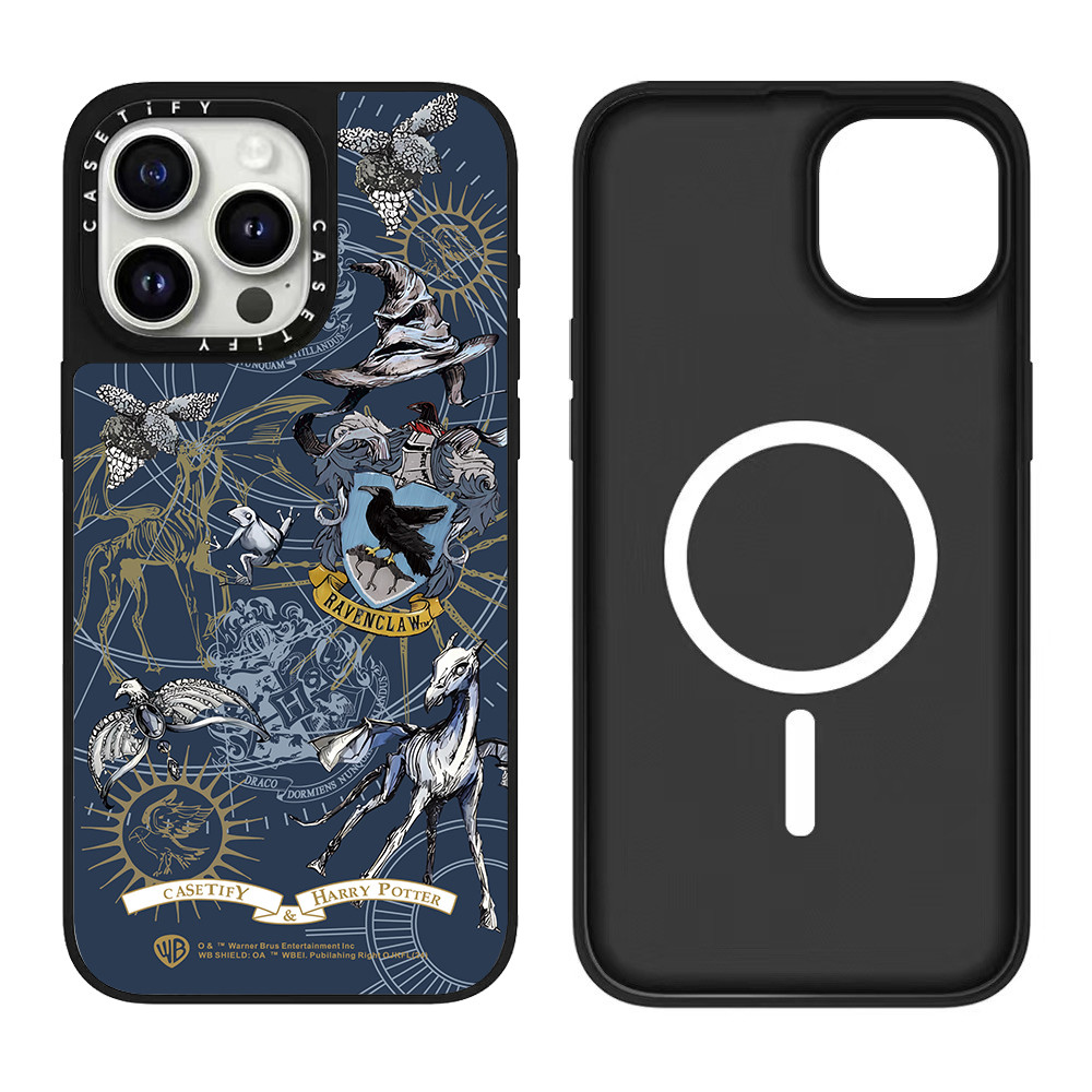 Magnetic Mirror Magic Academy Hard Anti fall Phone Case For iPhone 16 ...