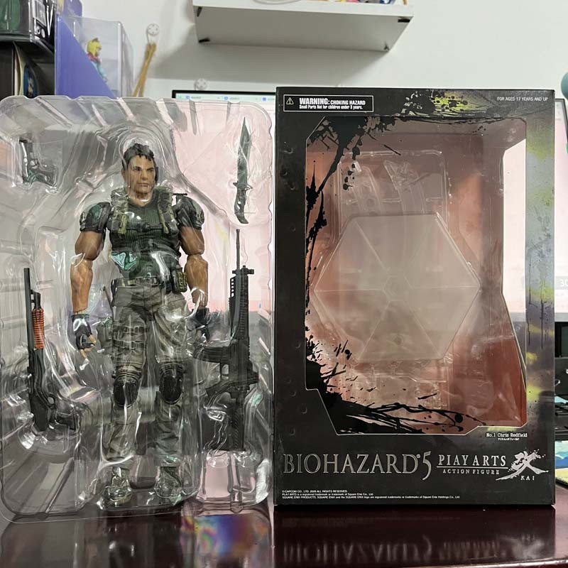 Play Arts Kai Play Arts Kai Biohazard5 Chris Redfield PVC Action Figure ...