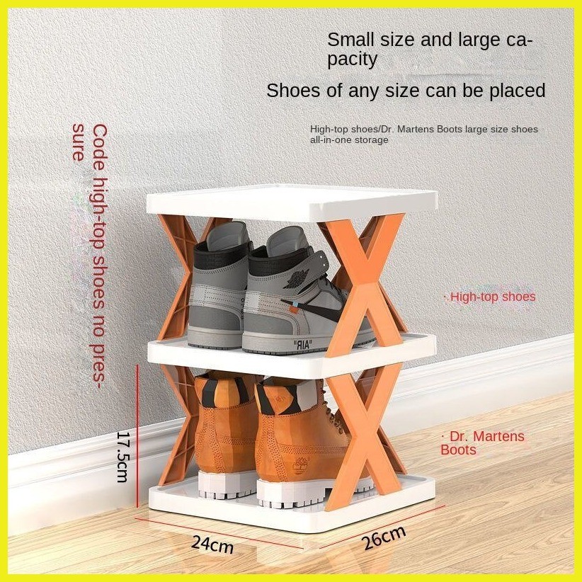Multifunction Simple Shoe Rack 6 Layers Shoe Storage Organizer Shelf ...