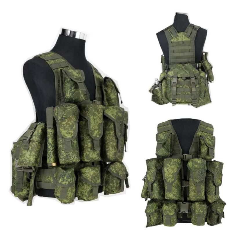 Tactical Vest 6Sh117 Combat Vest Body Armor EMR Little Green Man Full ...