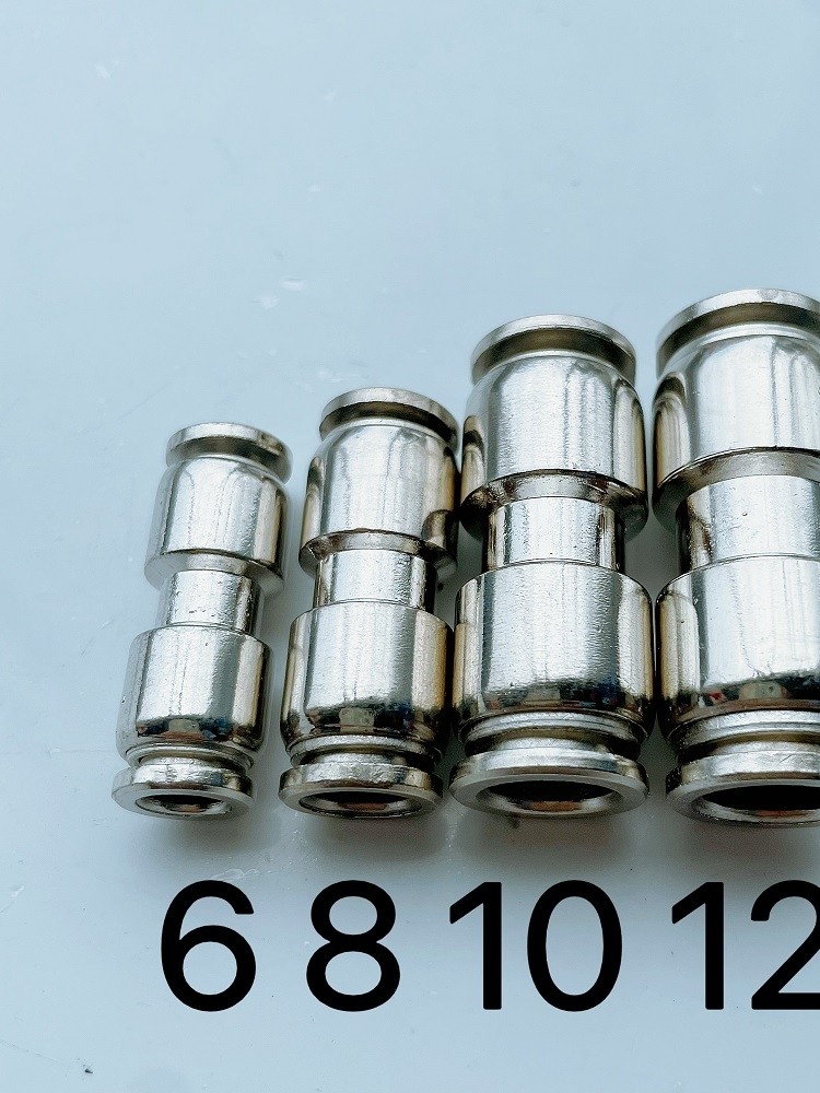 Install a quick air lung connector, full of plastic with no explosive ...