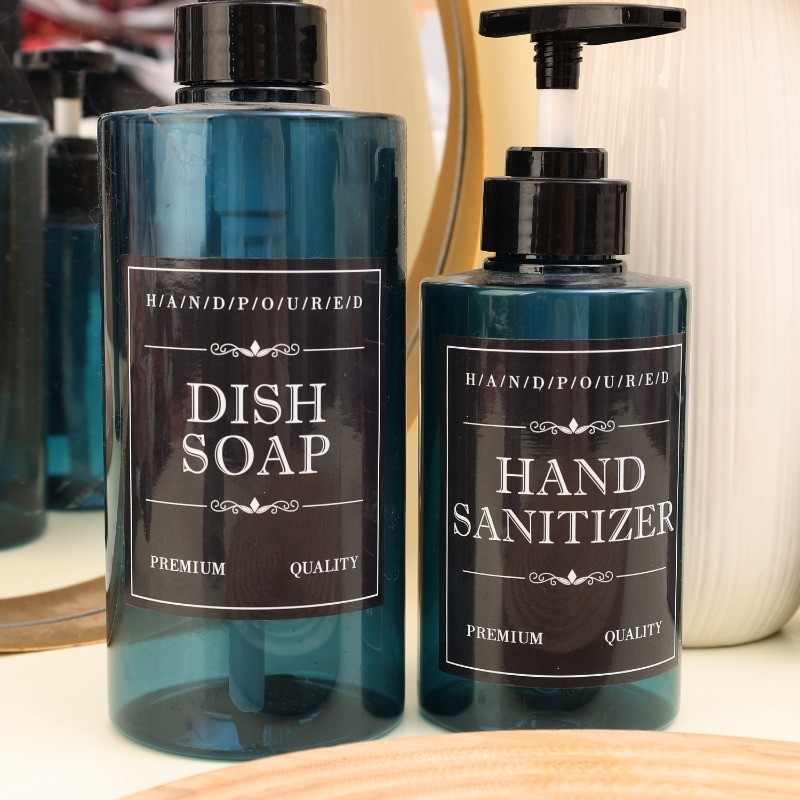12/24Pcs Soap Dispenser Labels - Lotion Sticker - Shampoo Bottle ...