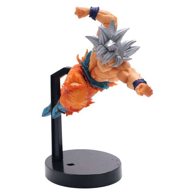 Dragon Ball Z Figure Goku Ultra Instinct Anime PVC Figure DBZ Goku Sier ...
