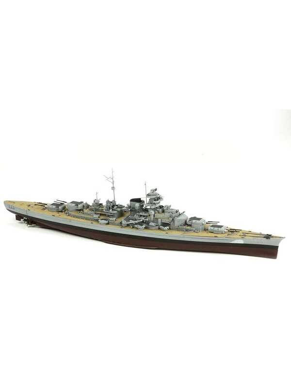 3G model MENG built ship PS-003 half glue-free German Bismarck ...