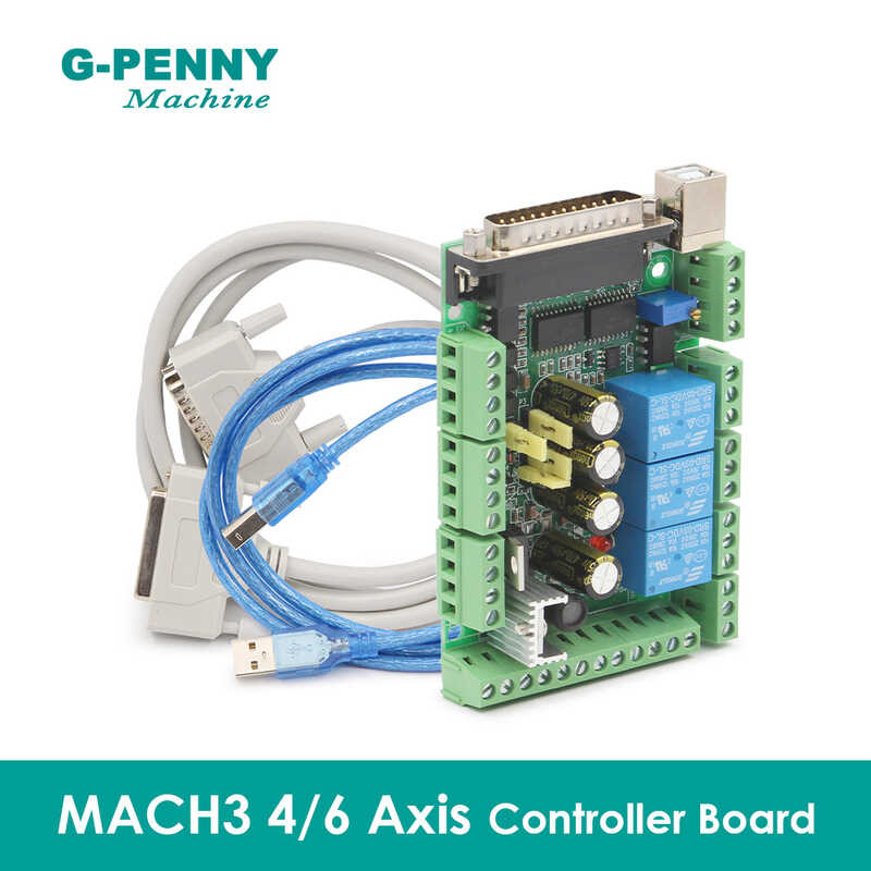 4 6 Axis H3 Breakout Board CNC Controller Interface Adapter board with ...