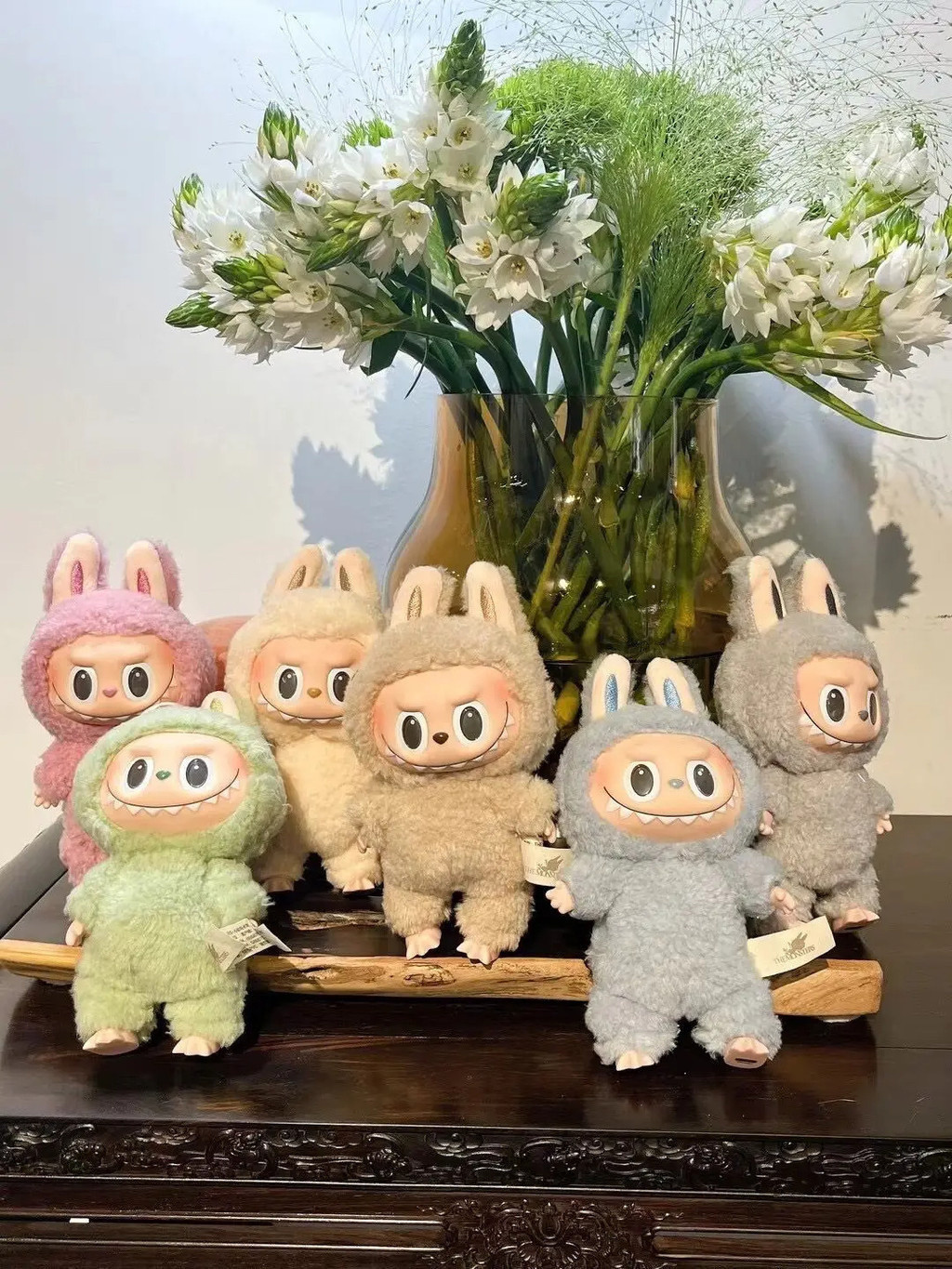 Anime Figure Labubu Toys Birthday Gifts Have A Seat Series Vinyl ...