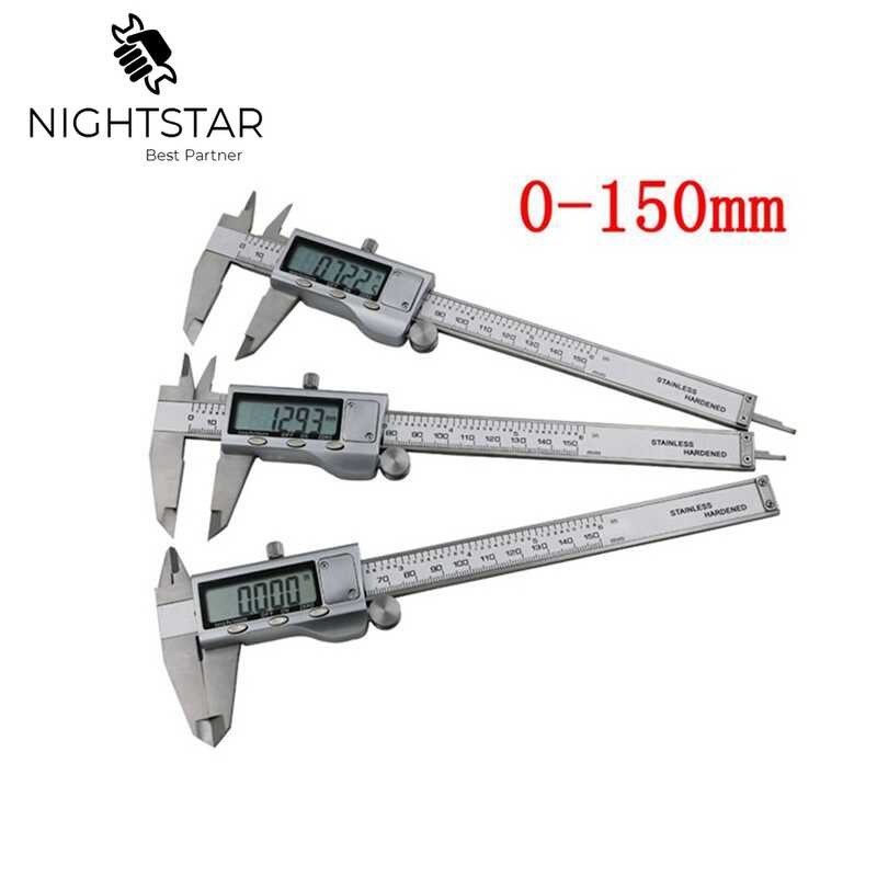 150mm a Electronic Digital Caliper 6 Inch Vernier Caliper Gauge ...