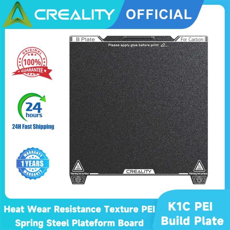 Creality K1c Build Plate Kit 3D Printer Heat Wear Texture PEI Spring ...