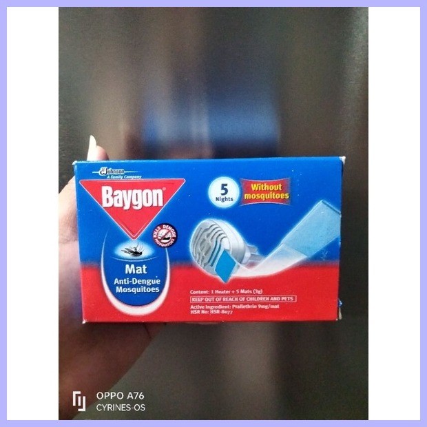 Baygon Mat Anti-Dengeu 5 Nights | Shopee Philippines