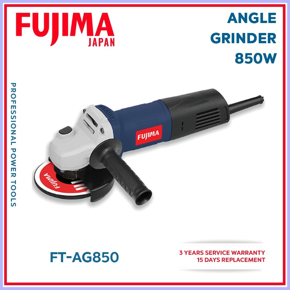 Fujima Heavy Duty Electric Angle Grinder Corded Angle Grinder Best use for Cutting Metals 850W ...