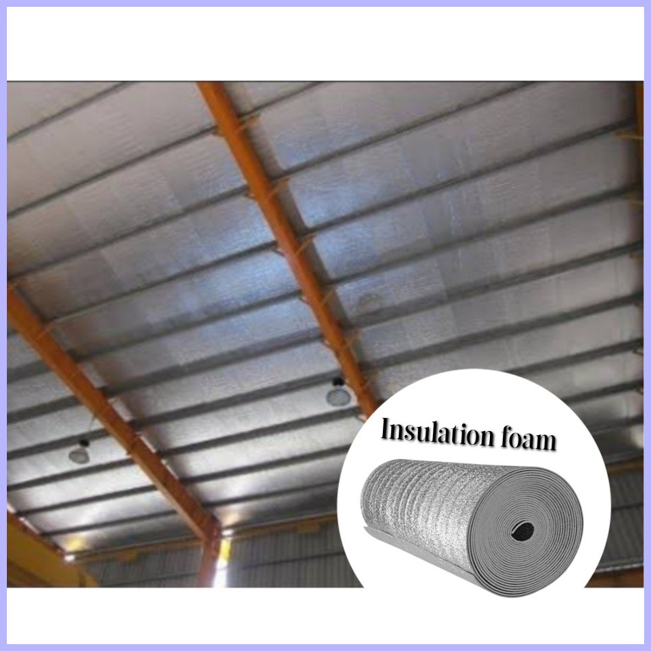 Insulation foam polyethylene single sided and double sided for heat ...