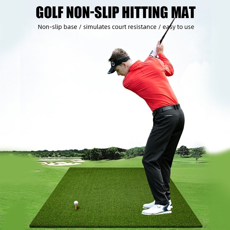 PGM driving range golf hitting mat with artificial grass and anti slip ...