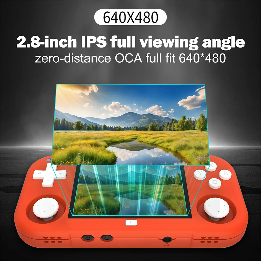 XU MINI M Handheld Retro Game Console 2.8'' Screen 2600mAh Battery ...