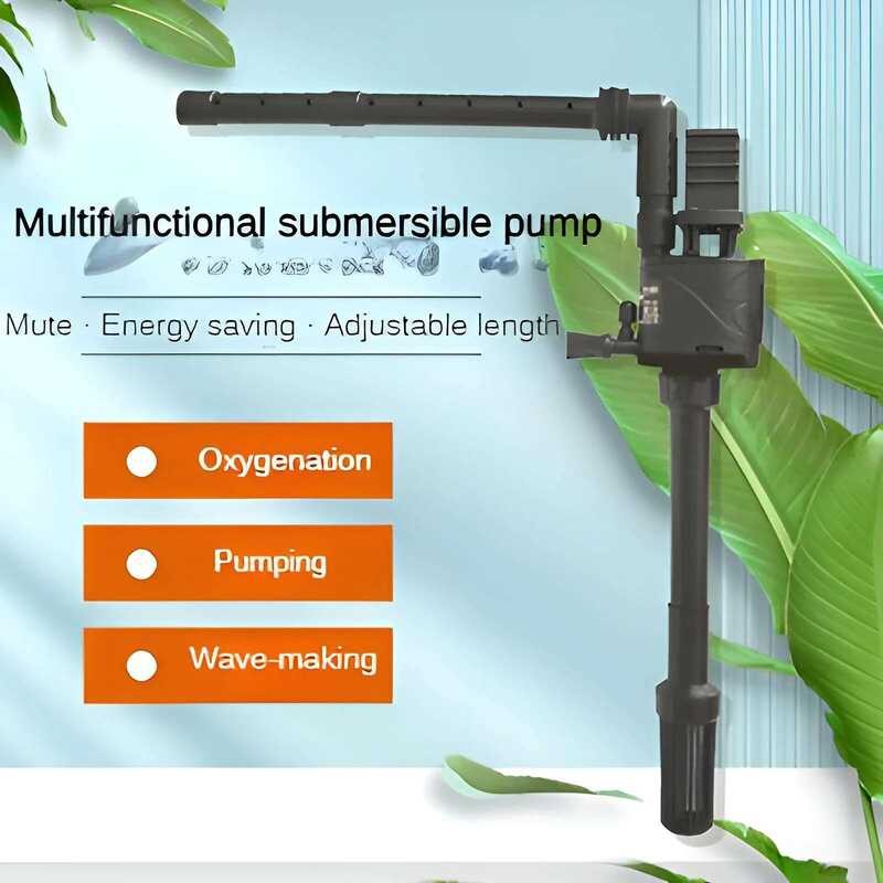 Cf Fish 1 Tank Oxygen Pump Ultra Quiet Filter 3-In-1 Fish Farming Small ...