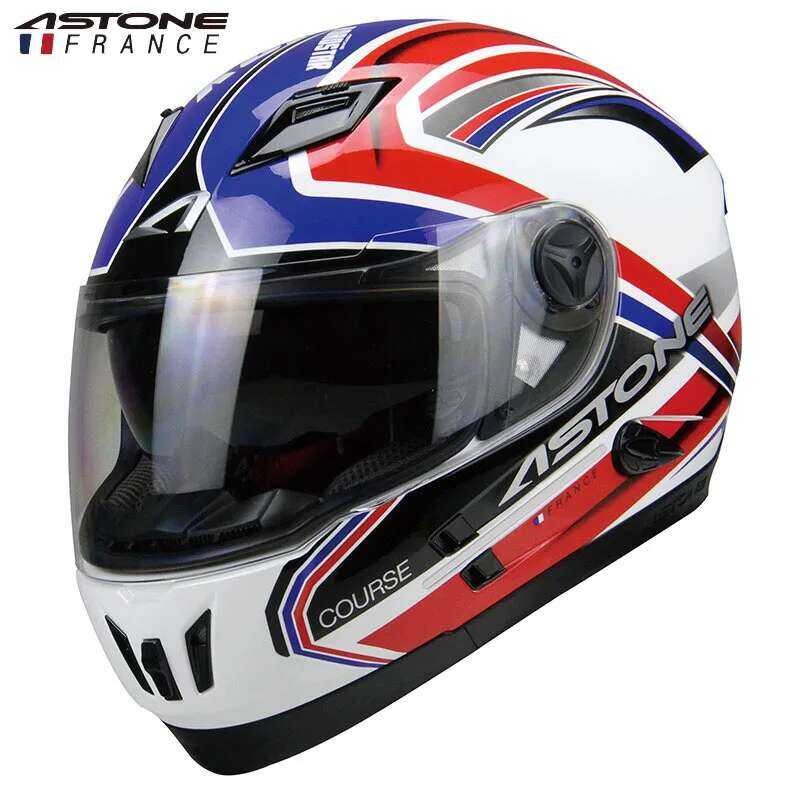 Bike Motorcycle Helmet ASTONE Motorcycle Double Lens Full Face Helmet ...