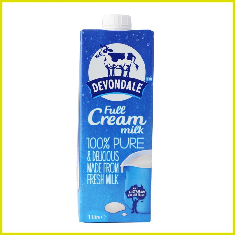 Uisdm Devondale Full Cream Milk 1Liter | Shopee Philippines