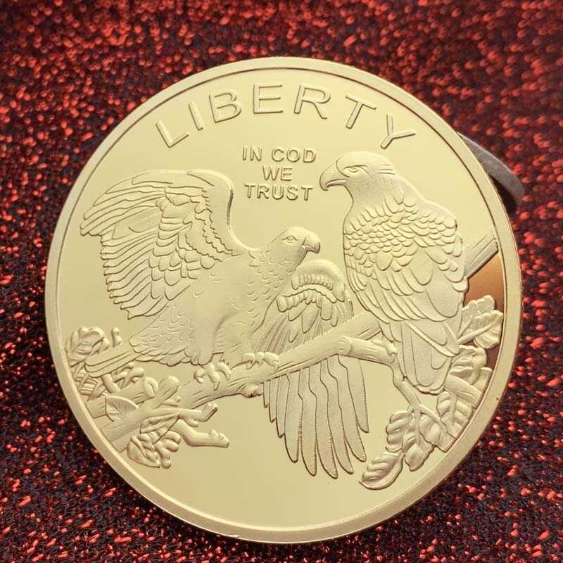 Crazy Grab American Double Eagle Eagle Gold Coin Collection Animal ...