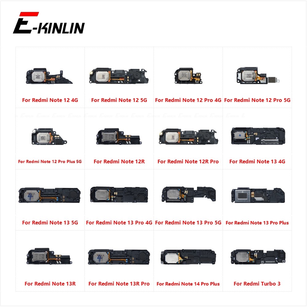 Rear Bottom Buzzer Ringer Loudspeaker For Xiaomi Redmi Note 12 12R 12S ...