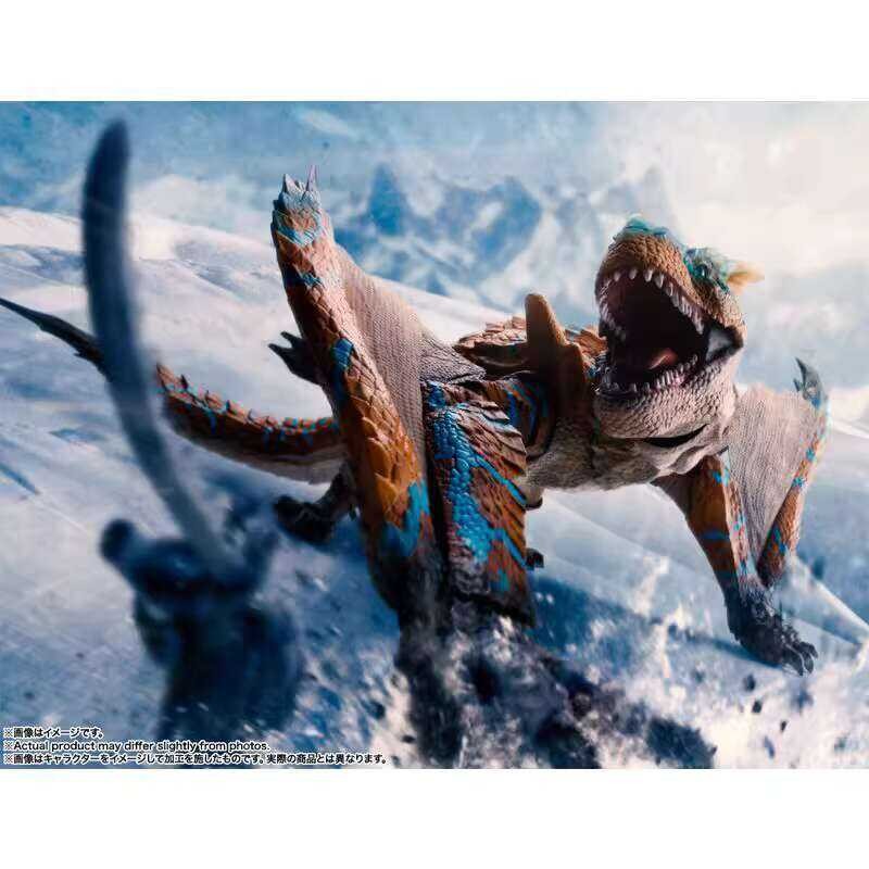 Bandai SHM Monster Hunter Rise Thunder Dragon TIGREX 20Th Male Fire ...