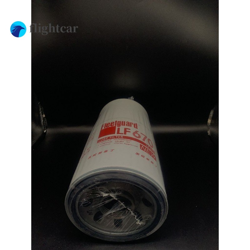 Fleetgaurd Oil Lube Filter LF670 For Shacman/Howo/Weichai | Shopee ...