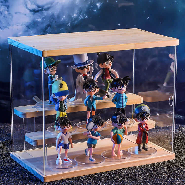 Layered Storage Detective Conan Peripheral Storage Box, Figurine ...