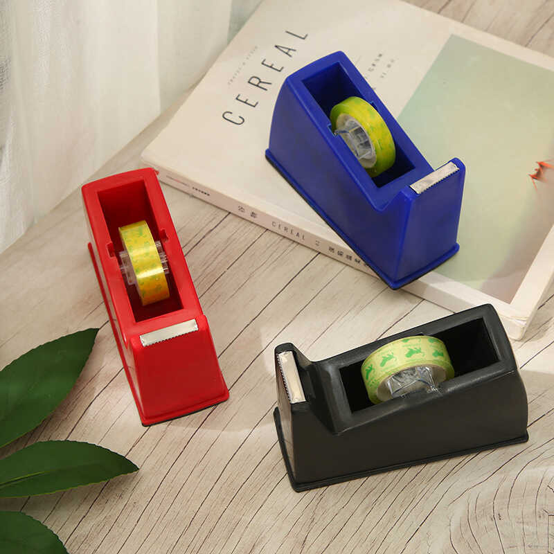 Sealer Carton Medium Sized Tape Holder, Tape Cutter, Office Supplies, Stationery, Adhesive Base ...