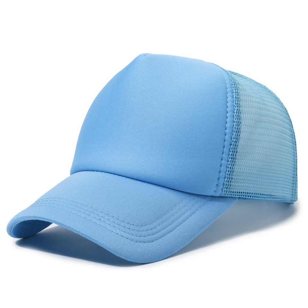 Plain Net Cap -BN-031 Unisex Snapback Baseball Cap For Men | Shopee ...