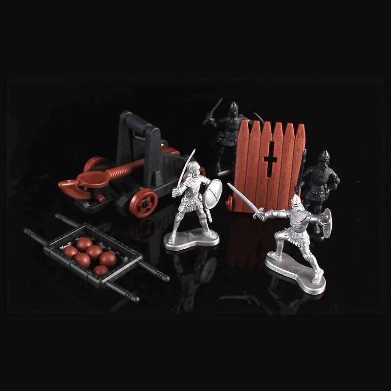 Stronghold Medieval Model Defence Castle Knights Fort with Soldier ...