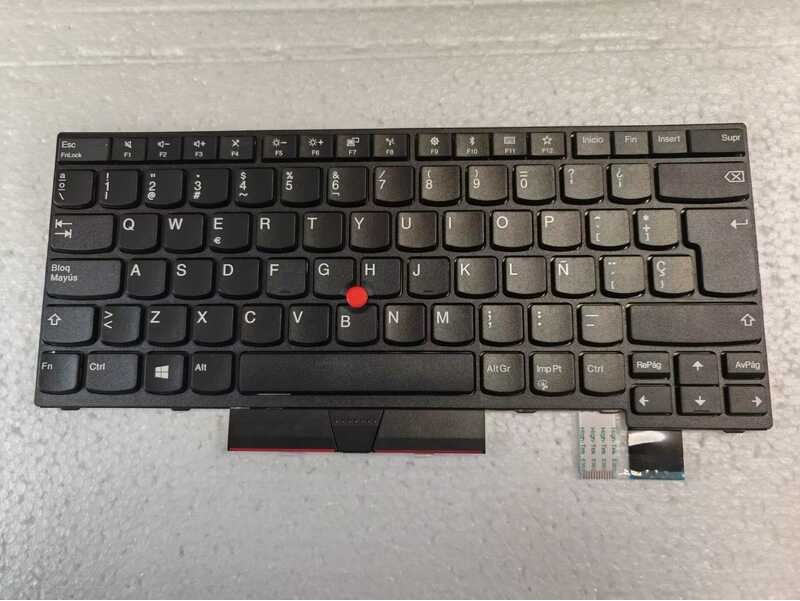 Spanish 3 Keyboard For Lenovo Thinkpad T470 T480 A475 A485 With Point ...
