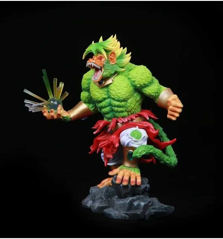 2 Cool Play Anime Super Saiyan GK Great Ape Form Brolli Statue Scene ...
