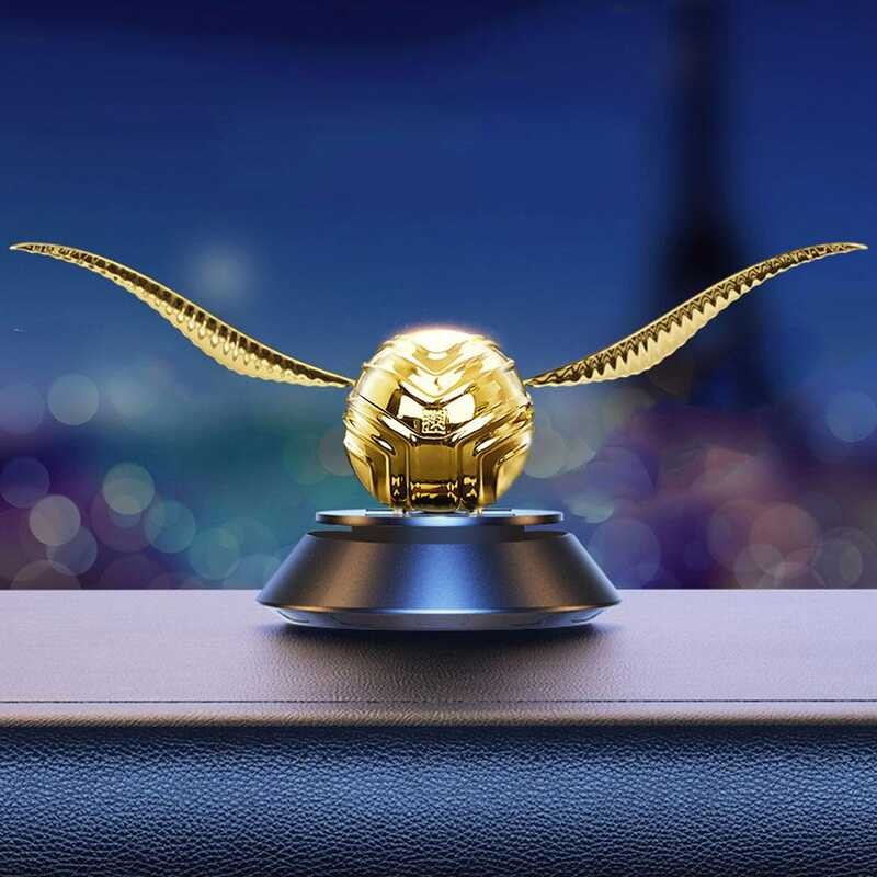 Energy Φ Solar Perfume Light Energy Driven Car Mounted Fragrance Gold ...