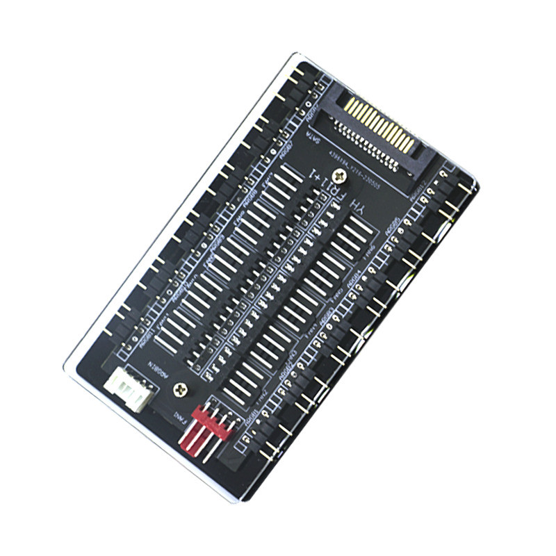 RGB fan 5V3 pin ARGB 1/10 PWM temperature control speed control hub ... RGB fan 5V3 pin ARGB 1/10 PWM temperature control speed control hub ...