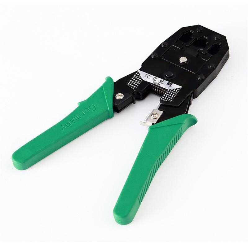 Network 8 cable clamp pliers na gumagawa ng Crimping pliers ...