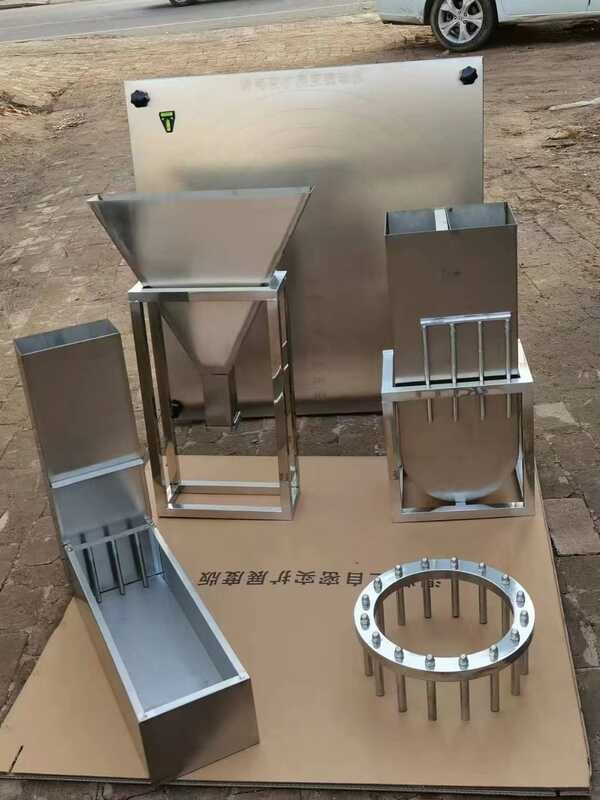 Complete set of instruments for self compacting concrete - V-shaped ...