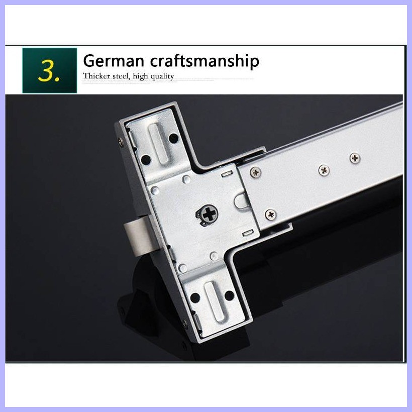 Security Escape Fire Rated Push Type Rim Panic Exit Bar Device/door ...
