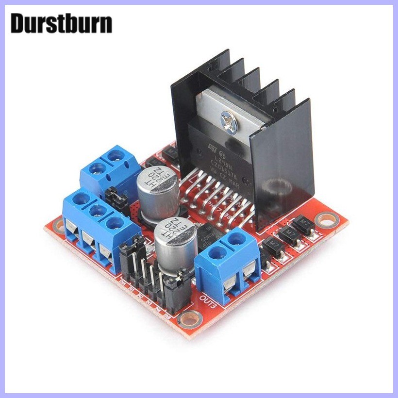 L298N driver board module L298 stepper motor smart car robot breadboard ...